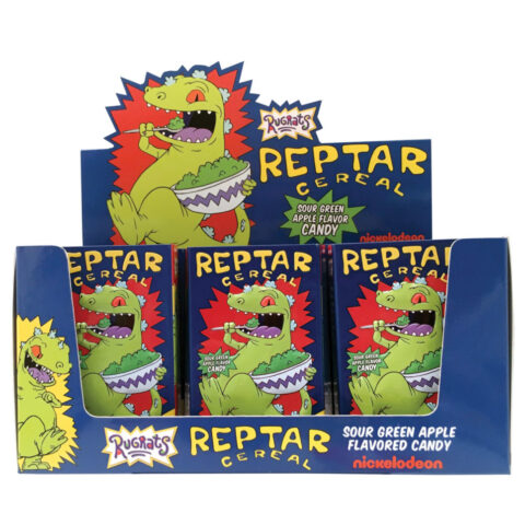 Rugrats Reptar Cereal Candy Tin | Anime and Things